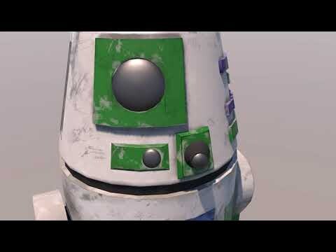 ArtStation - DZ-27 The Astro-Mech