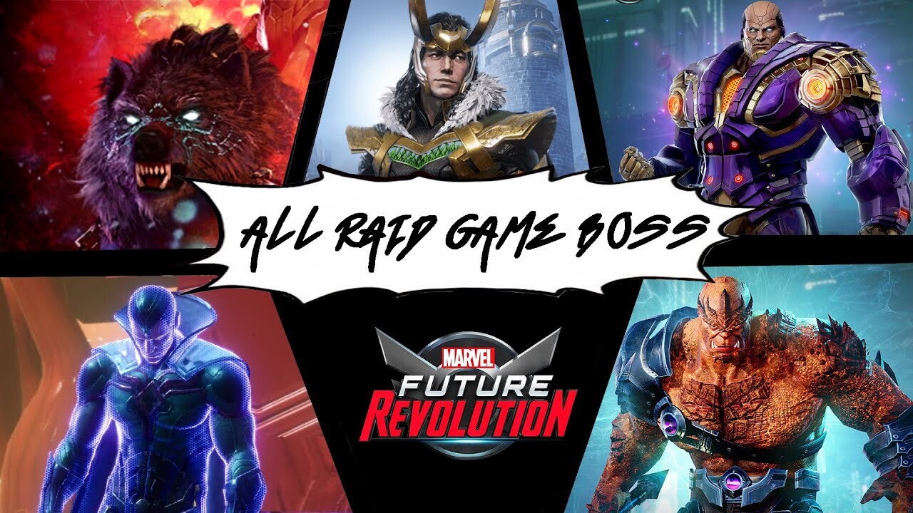 ArtStation - ALL RAID GAME CUTSCENE- MARVEL FUTURE REVOLUTION