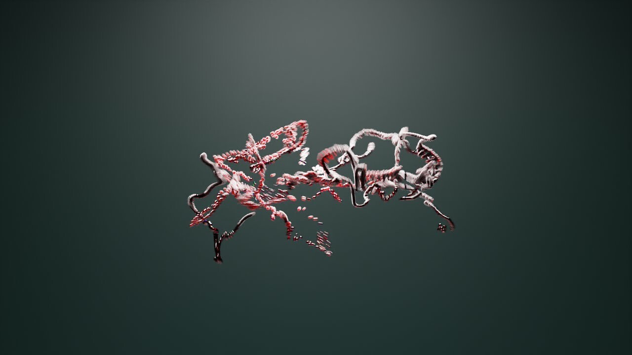 ArtStation - Motion Graphics Particle Simulation