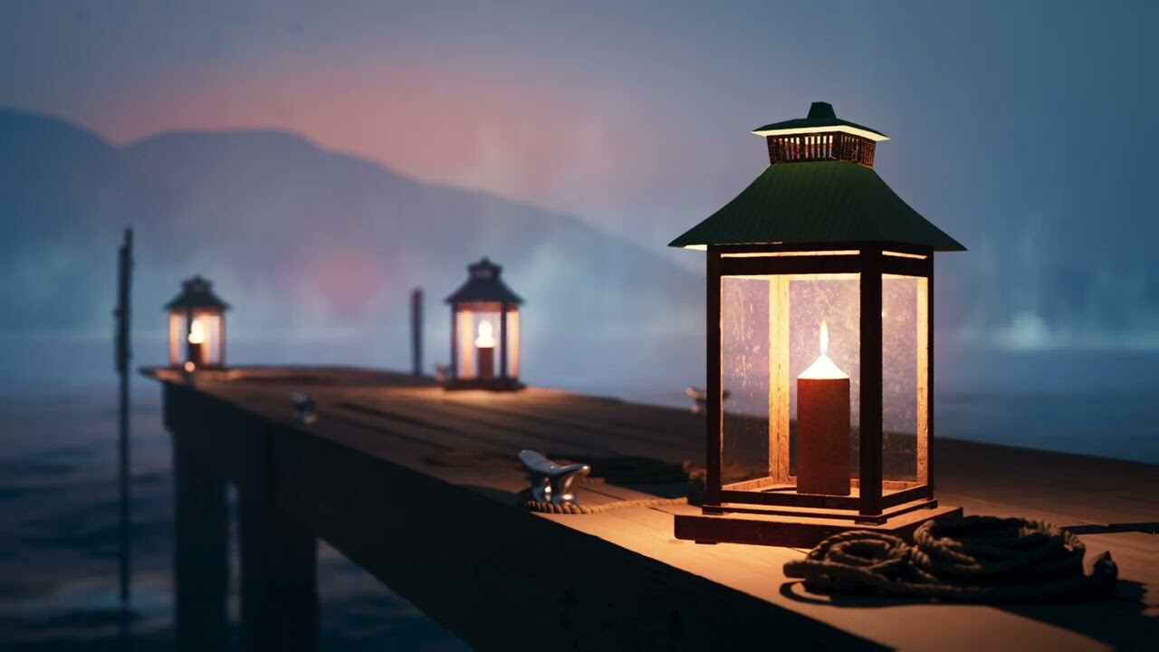 ArtStation - Sunrise Dock