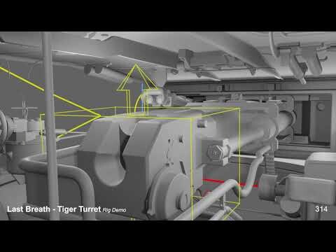 ArtStation - Last Breath - Tiger Turret Rig Demo