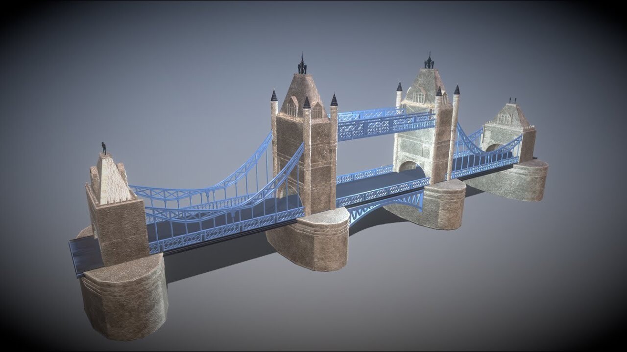 ArtStation - London Tower Bridge - Downloadable