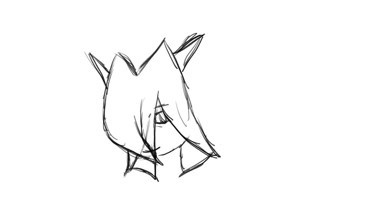 ArtStation - Hair flow animation.