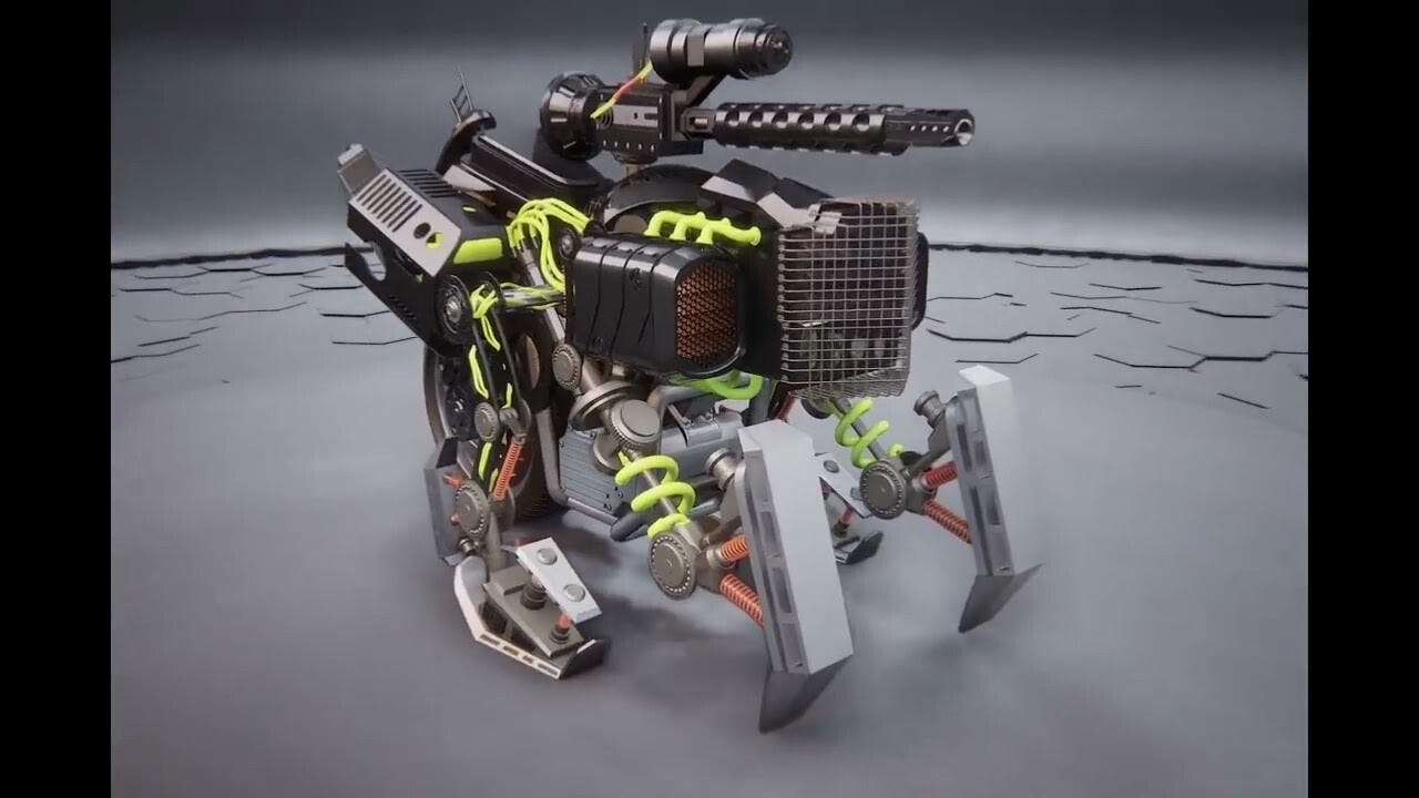 ArtStation - Future War Beast