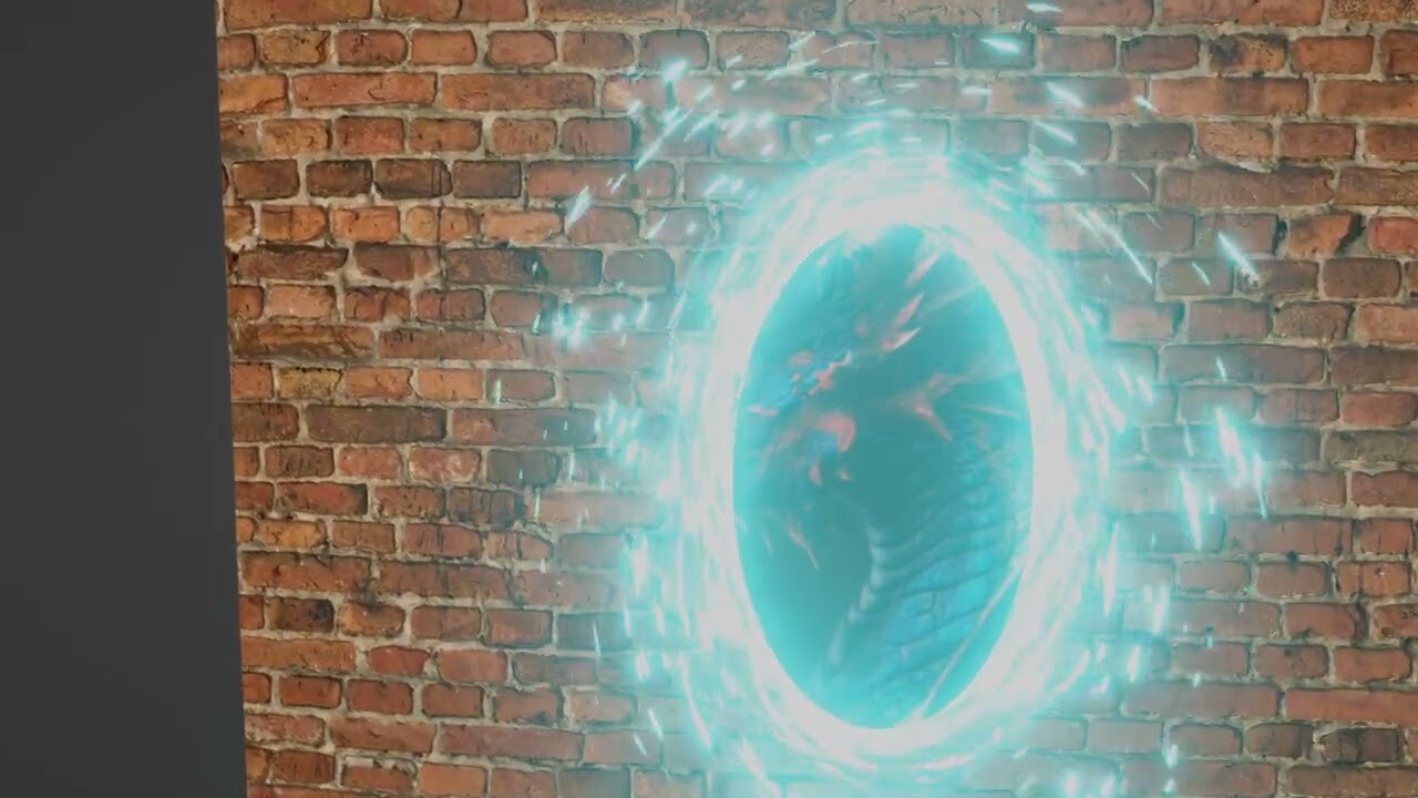 ArtStation - Portal test animation