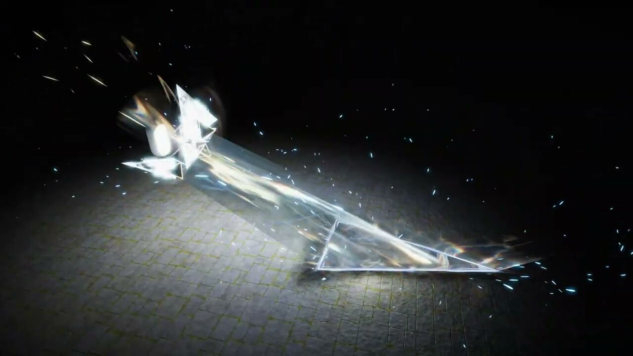 ArtStation - Light Prism Attack VFX
