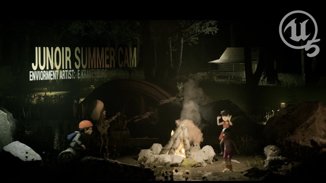 ArtStation - JUNIOR SUMMER CAMP SCENE UNREAL ENGINE 5.2