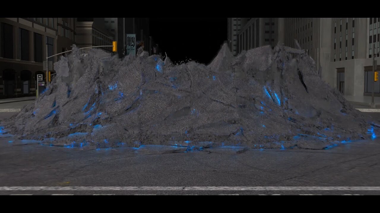 ArtStation - Ground Destruction in Houdini