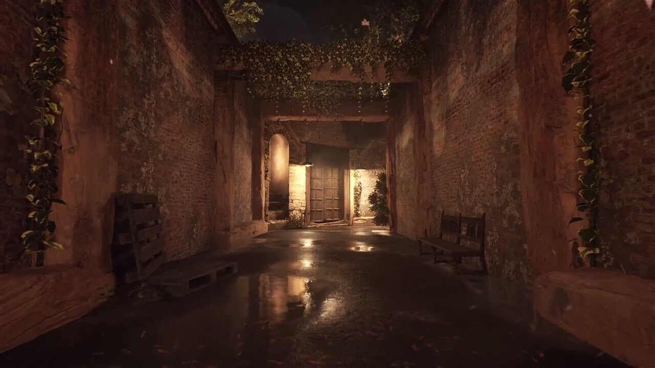 ArtStation - Alleyway - Night Shot