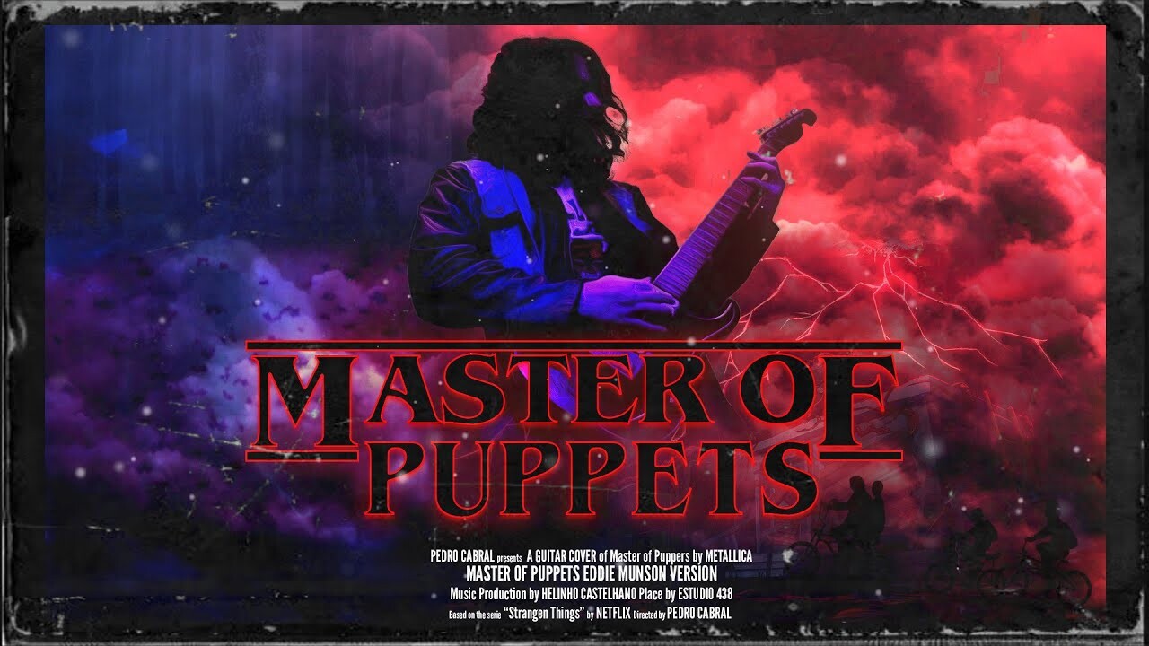 ArtStation - Master of Puppets Cover Scene - Stranger Things Season 04