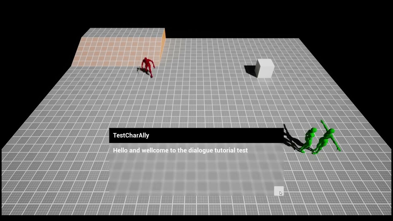 ArtStation - Turn Based Game - Dialogue System