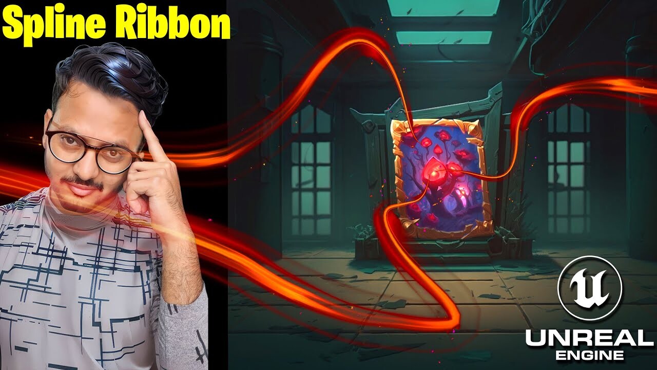 ArtStation - UE5 | Spline based Ribbon in Unreal Engine 5.2 Niagara ...