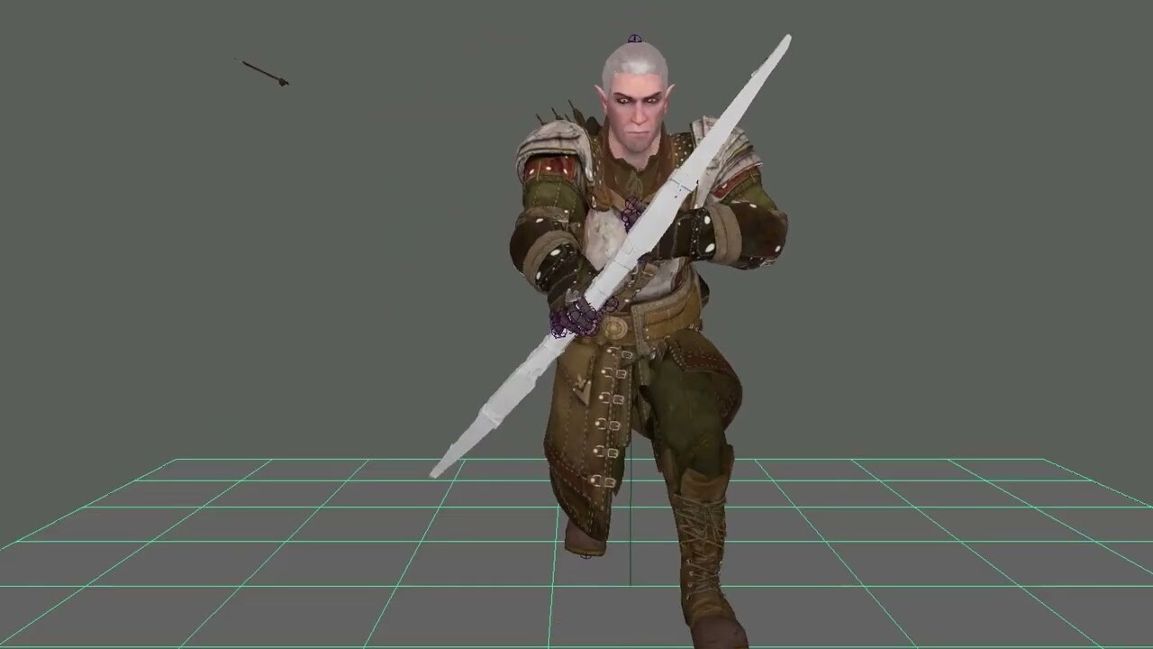 ArtStation - Crouch animation