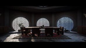ArtStation - Day to Night Cycle - Caladan dining room