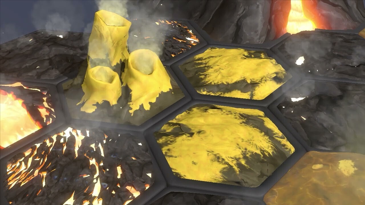 ArtStation - Lava Environment - Tanks For Playing