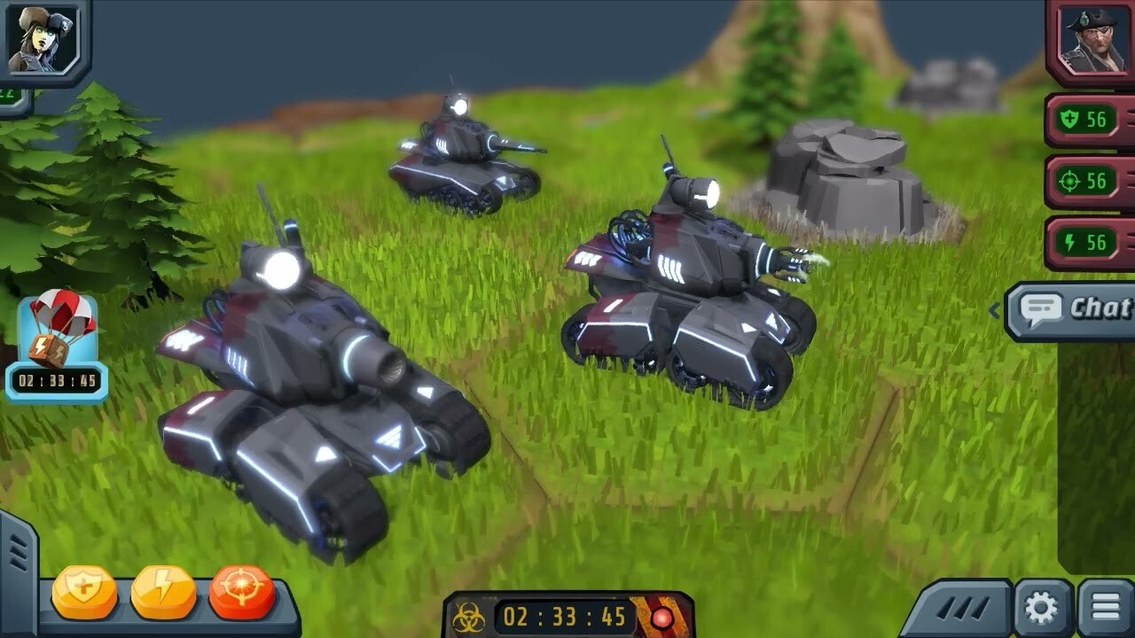 ArtStation - UI created for Tanks for Playing