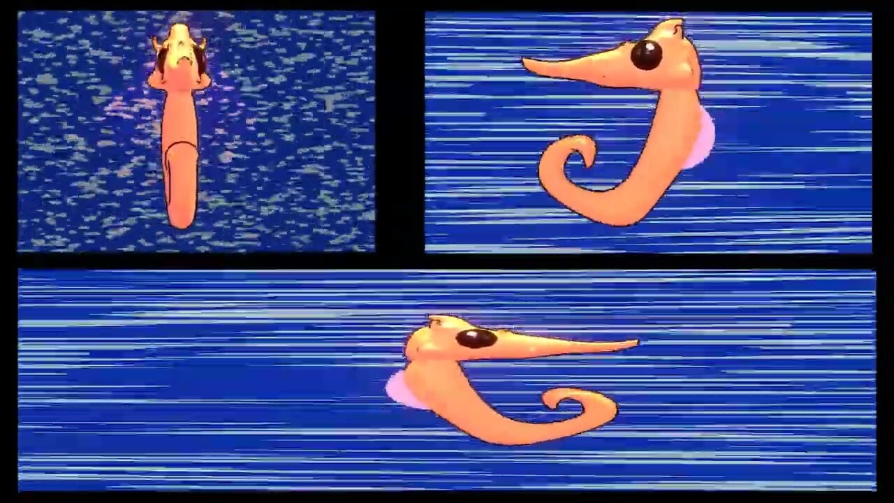 ArtStation - Seahorse animation