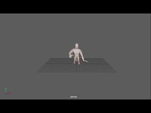 ArtStation - Forward roll animation