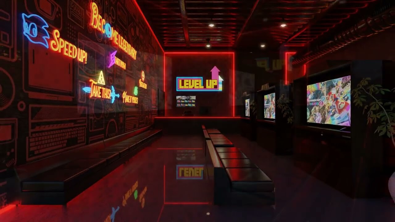 ArtStation - Level-Up 3D Mock Up