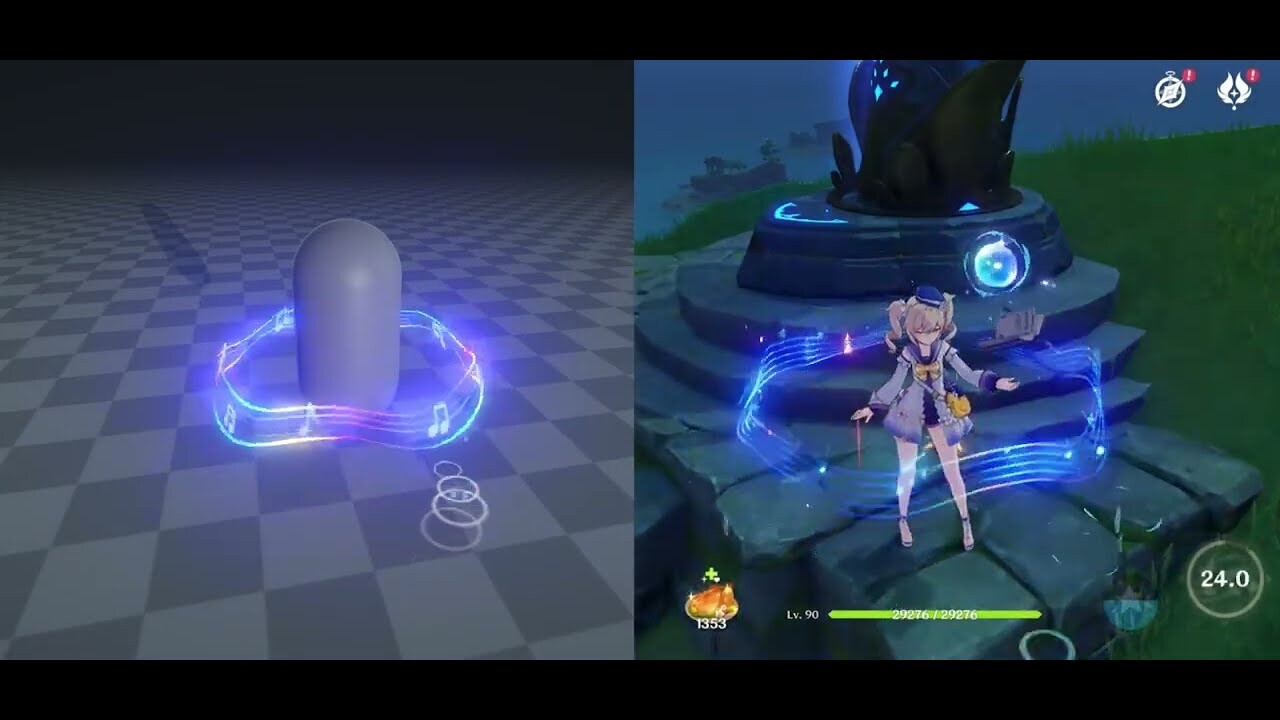 ArtStation - VFX Fanart Barbara Skill