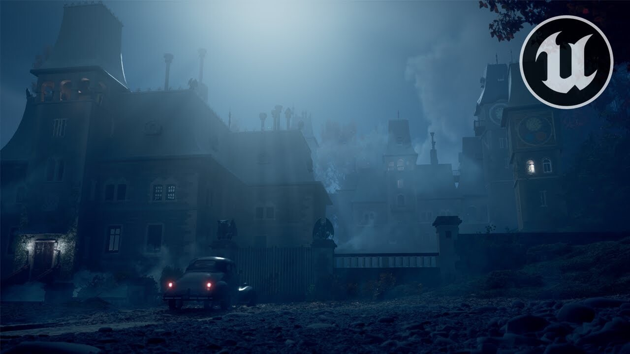 ArtStation - Wednesday Adam Castle | Unreal Engine Cinematic