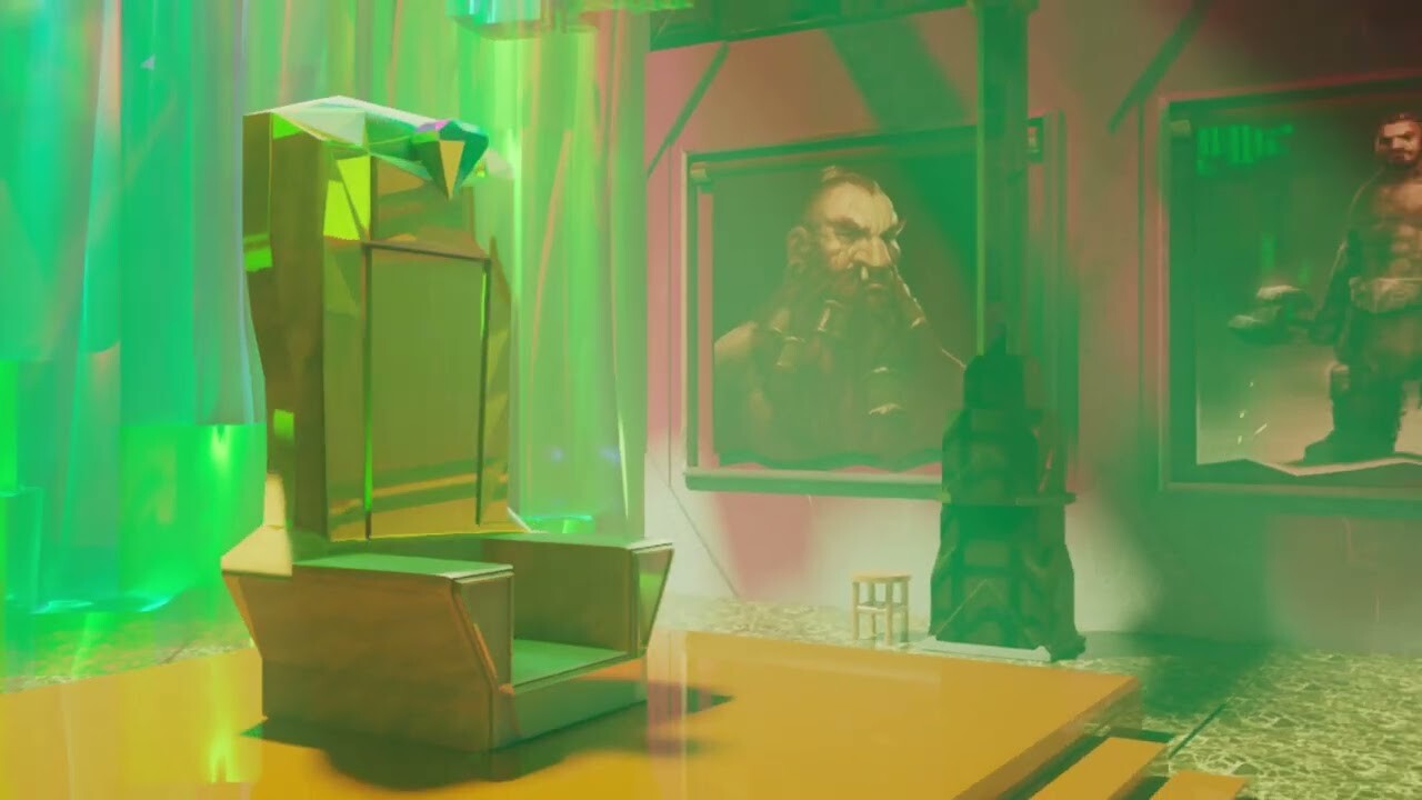 ArtStation - Dwarf Throne Room