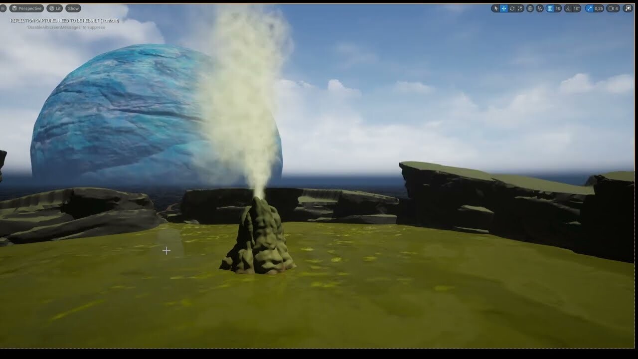 ArtStation - Geyser Scene and Mud material