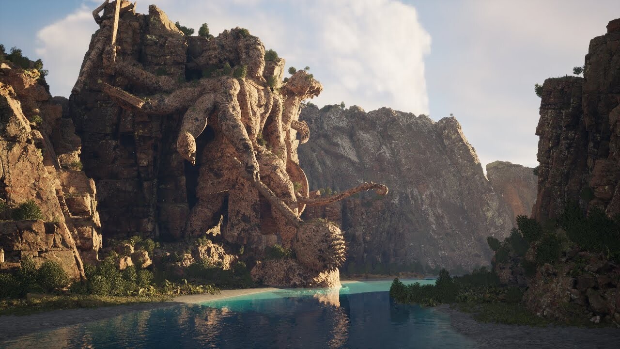 ArtStation - 3D Environment In Unreal Engine 5