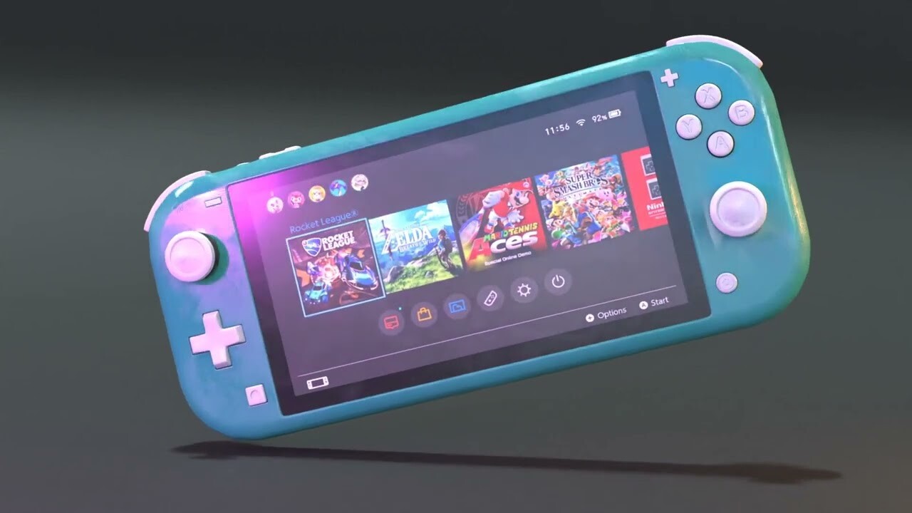 ArtStation - Nintendo Switch Lite Prop