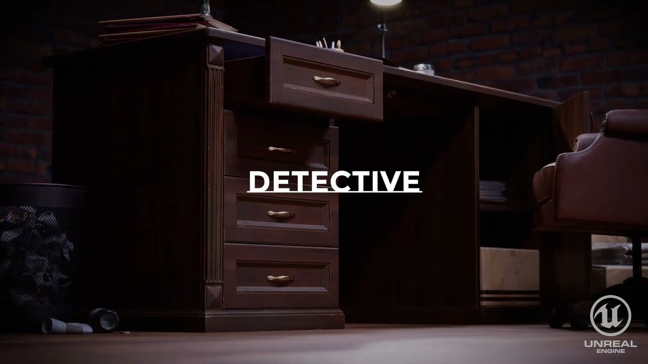 ArtStation - Detective office