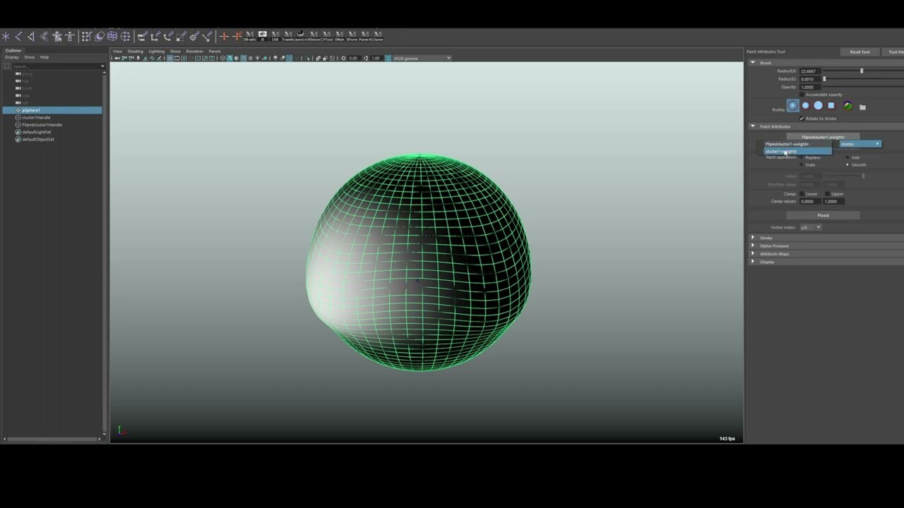 ArtStation - Cluster flip script