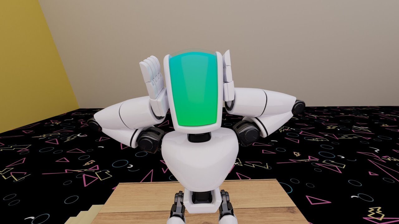 ArtStation - My Dancing PALbot