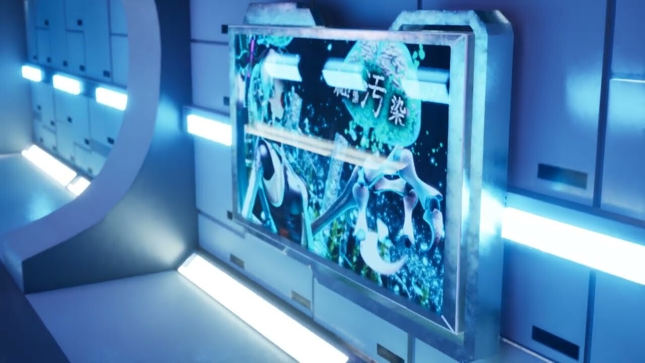 ArtStation - Cybercore Y2K Spaceway