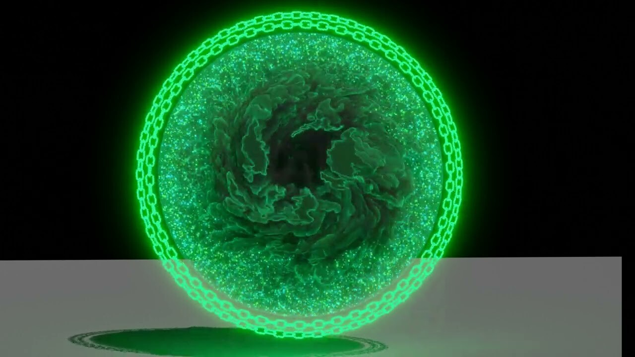 ArtStation - Green Chain Portal VFX