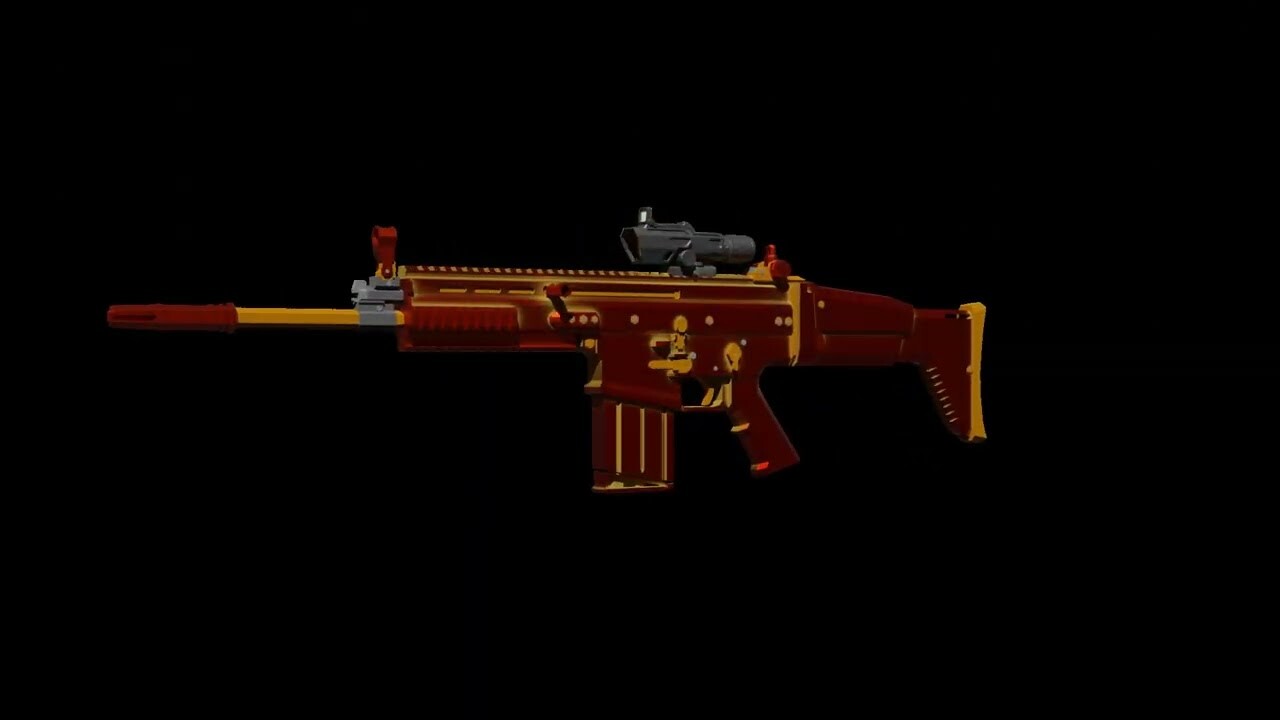 ArtStation - SCAR 3D Game Design