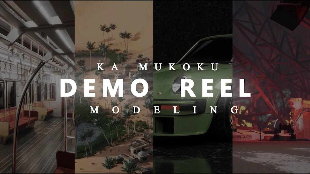 ArtStation - Modeling Demo Reel 2023