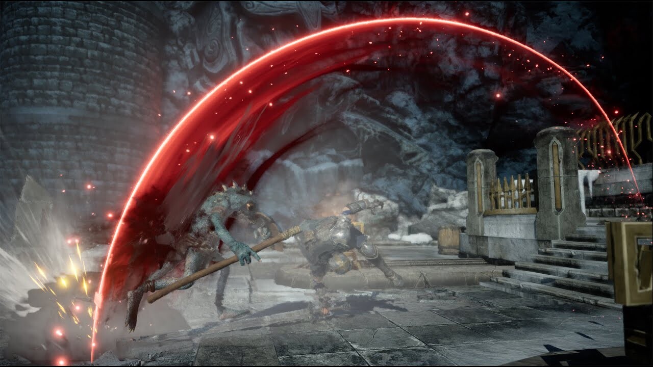 ArtStation - GreatSword Warrior Sword FX