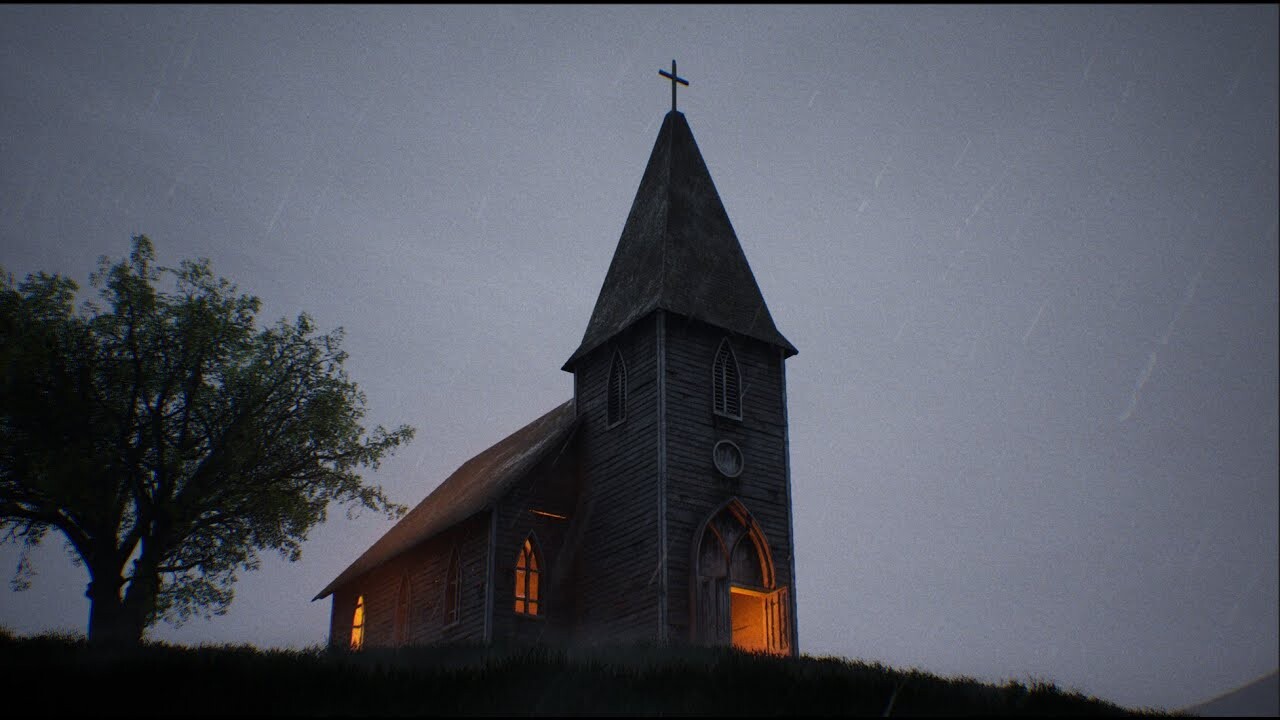 ArtStation - "The Church" (Inspired by Outlast & Silent Hill)