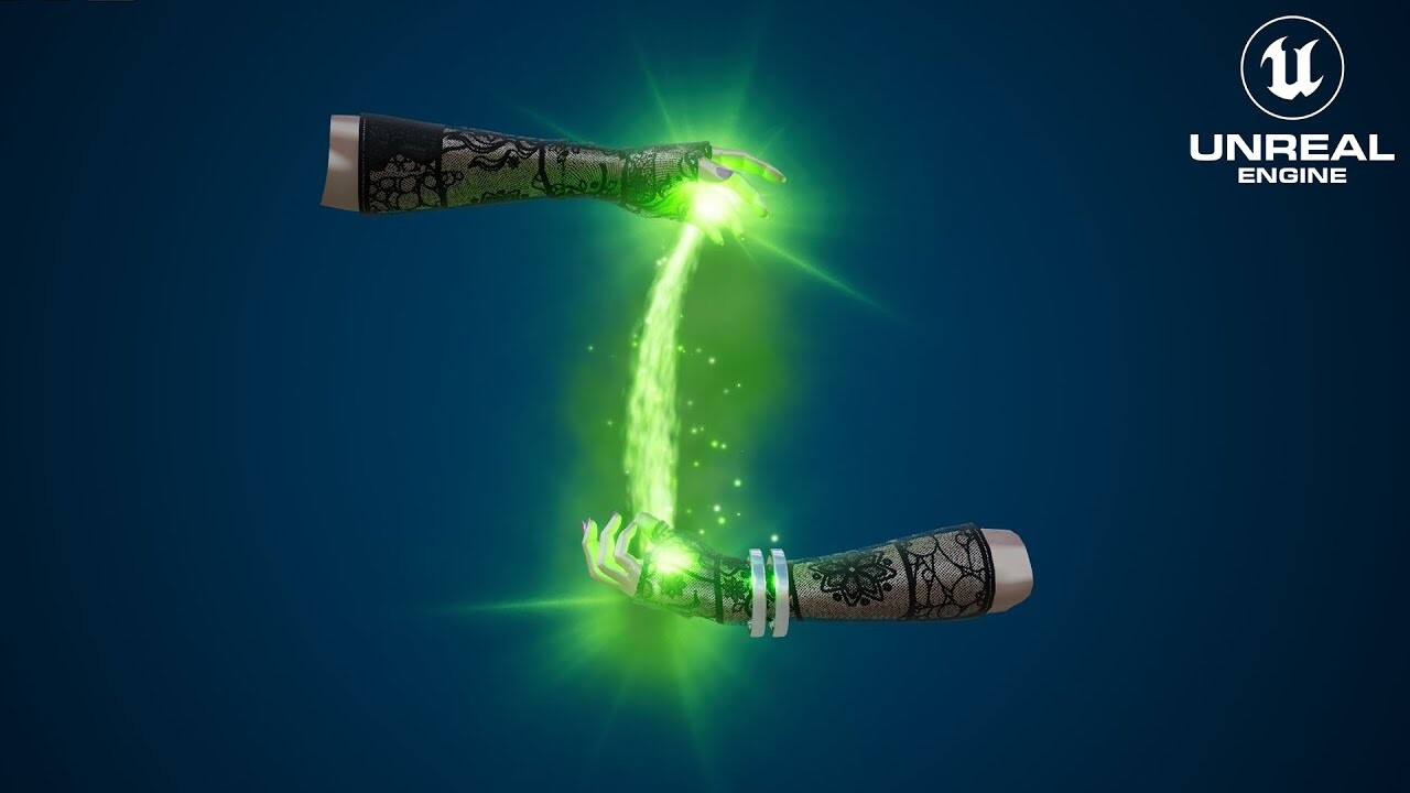 ArtStation - UE5 | Hand Energy FX in Unreal Engine 5.2 Niagara Tutorial ...