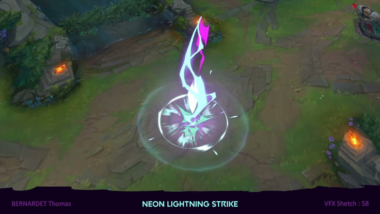 ArtStation - NEON LIGHTNING STRIKE : RTFX