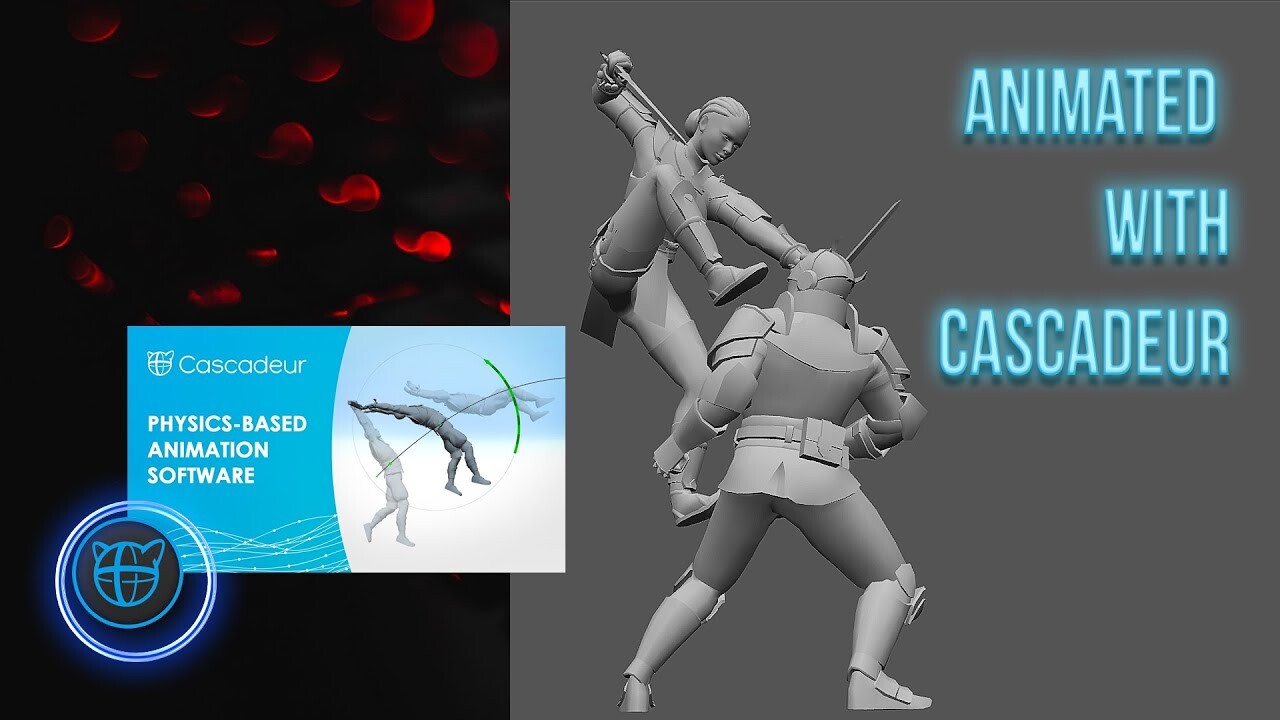 ArtStation - Fight character animation with Cascadeur