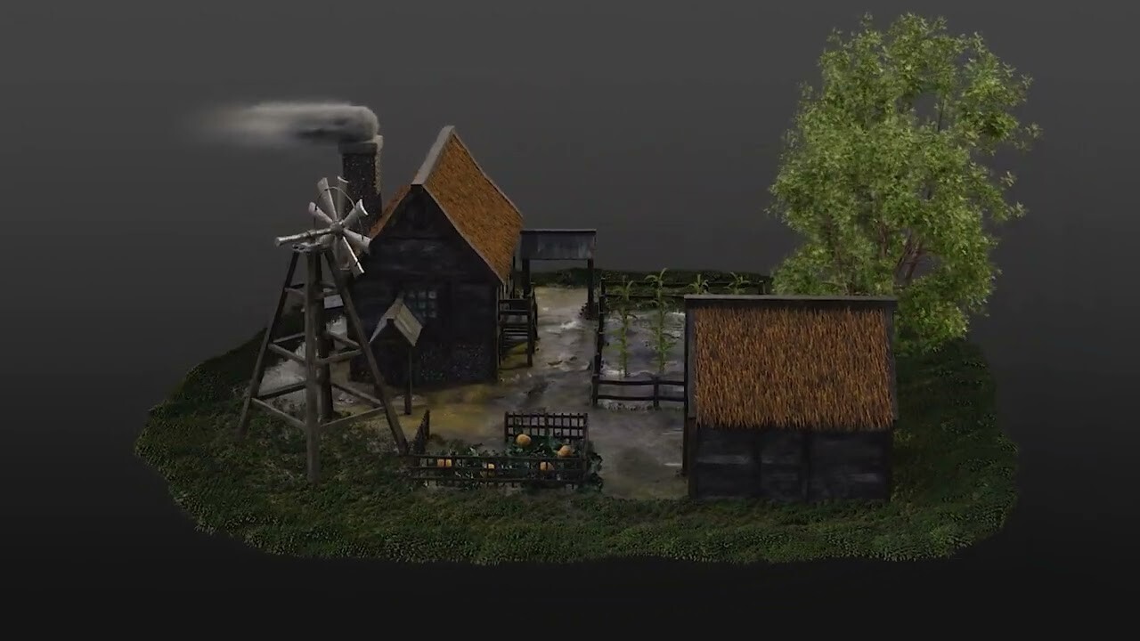 ArtStation - Medieval Farm :)