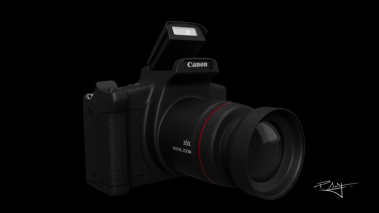 ArtStation - Realistic Camera 3D