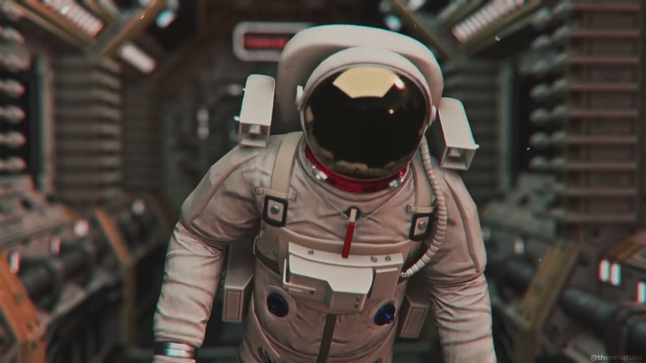 ArtStation - Space Walk Blender 3D Animation