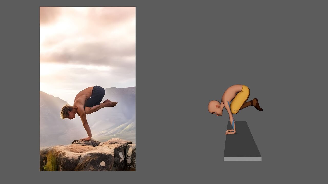 ArtStation - Pose Cycles animation