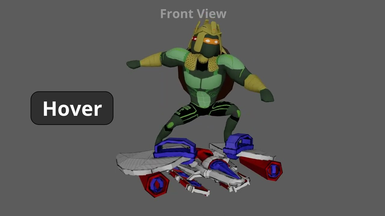 ArtStation - Arcade Rush - Animation and Rig