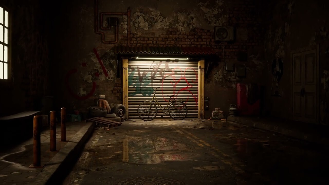 ArtStation - [UE5] Street Alley