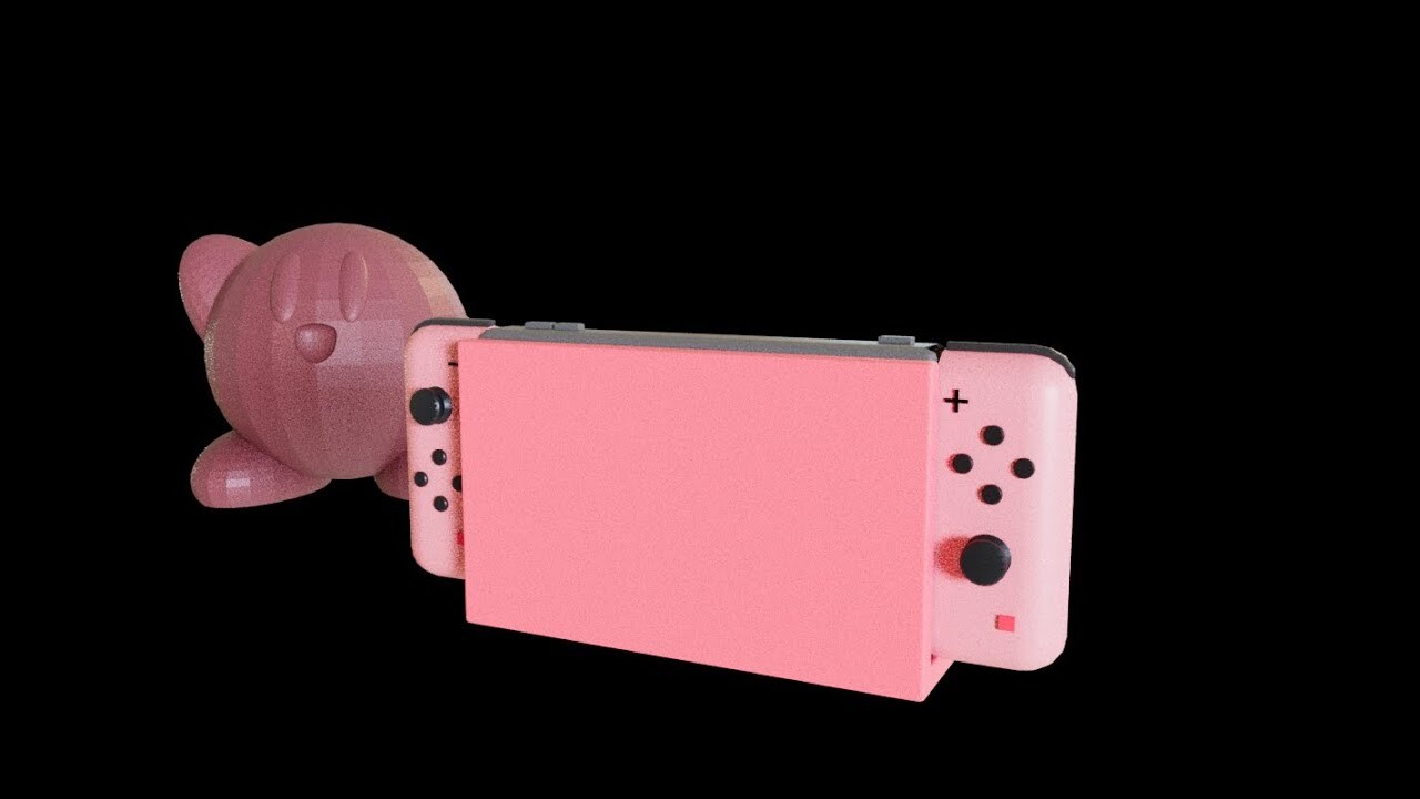 ArtStation - Kirby Nintendo Switch edition