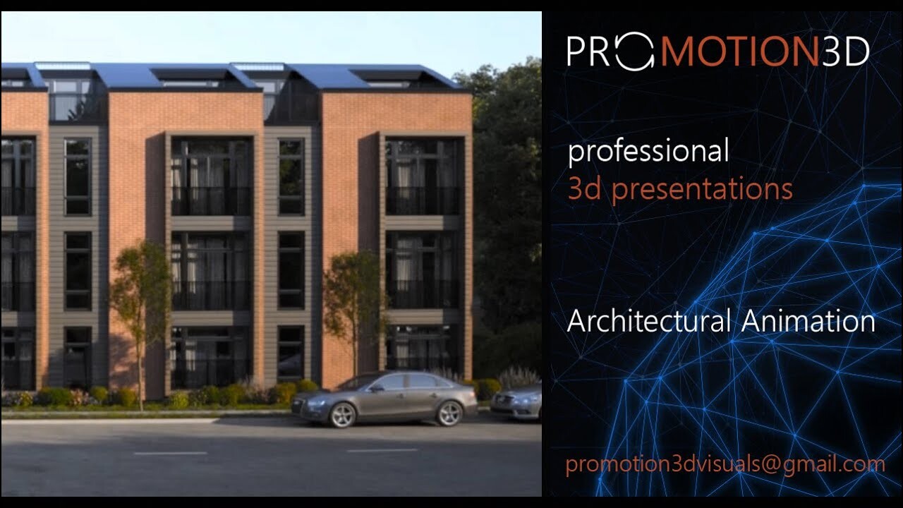 ArtStation - Residential Buildings Build Up Animation