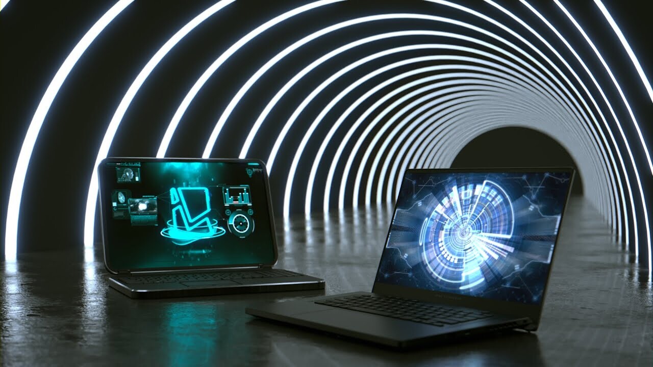 ArtStation - Making Of Sci Fi Laptops Scene in Blender 3D